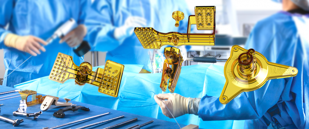 Mazor robot clamp | Inram Development & Design LTD